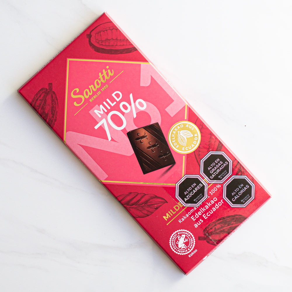 Chocolate Amargo 70% Sarotti 100 grs – Tendencias Gourmet